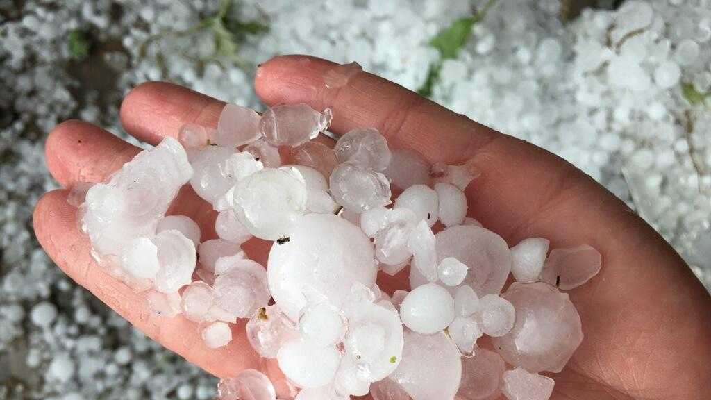 PHOTOS: Storm damage, hailstorms across central Alabama