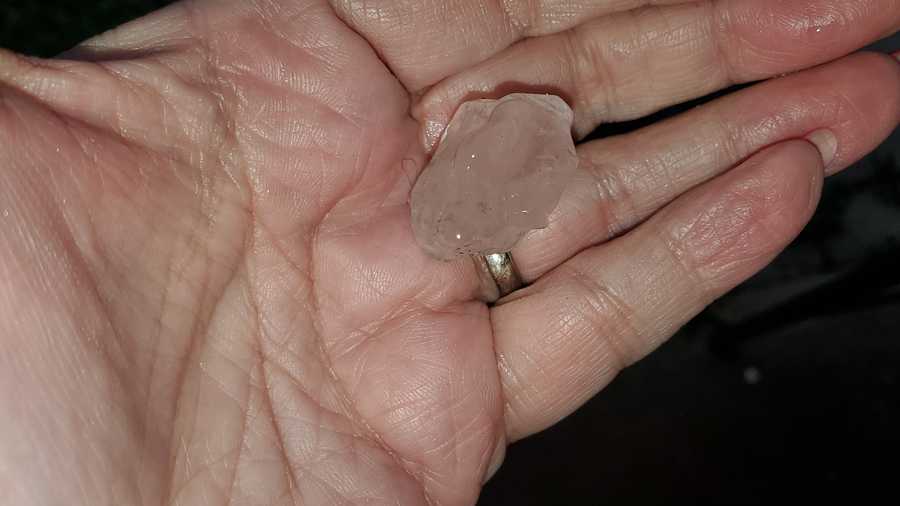 Tornado, large hail caught on camera amid strong storms that damaged ...