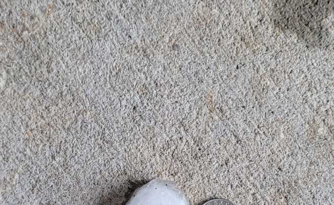 Georgia: Storm produces golf ball-size hail