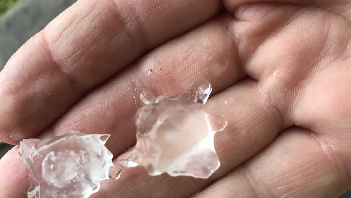 Storms produce hail, damaging winds in areas of central Mississippi