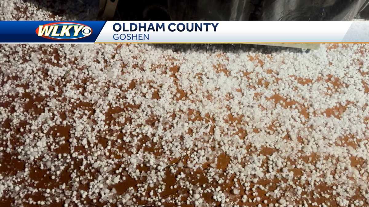 Photos: Damaging winds and large hail hit Indiana and Kentucky