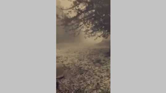 MUST SEE: Incredible video shows hail battering eastern Nebraska yard