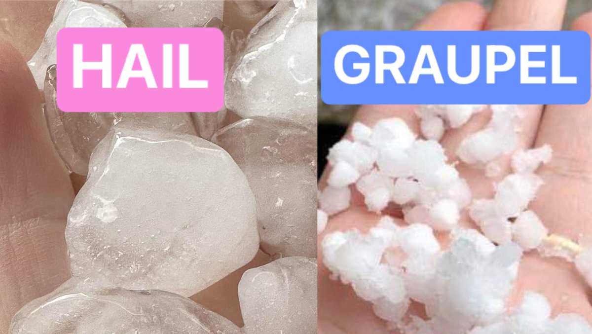 Was that hail or graupel? Emily Pike explains the difference