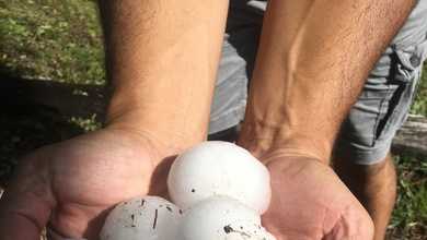 Viewer photos: Summer hail storm