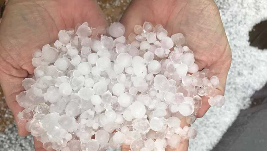 PHOTOS/VIDEO: Weekend storms bring heavy rain, lightning, hail