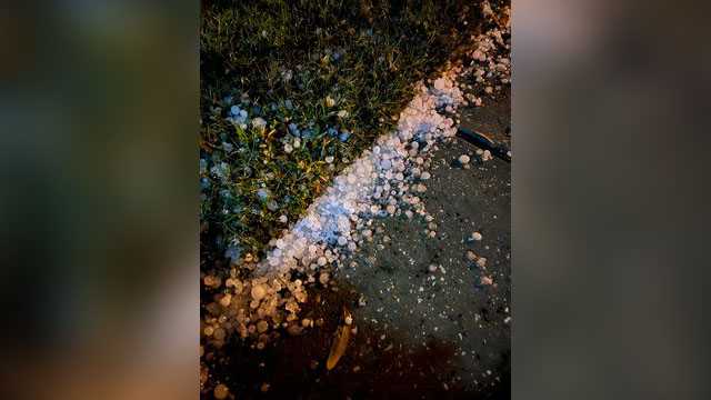 Hail storms: Florida viewers capture severe weather on camera