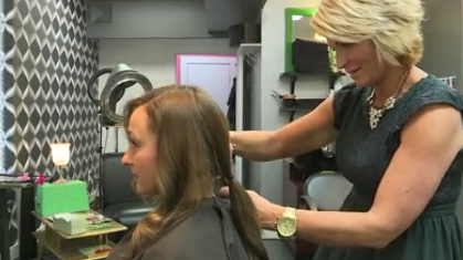Local woman with cancer hopes her haircut will inspire hope in others