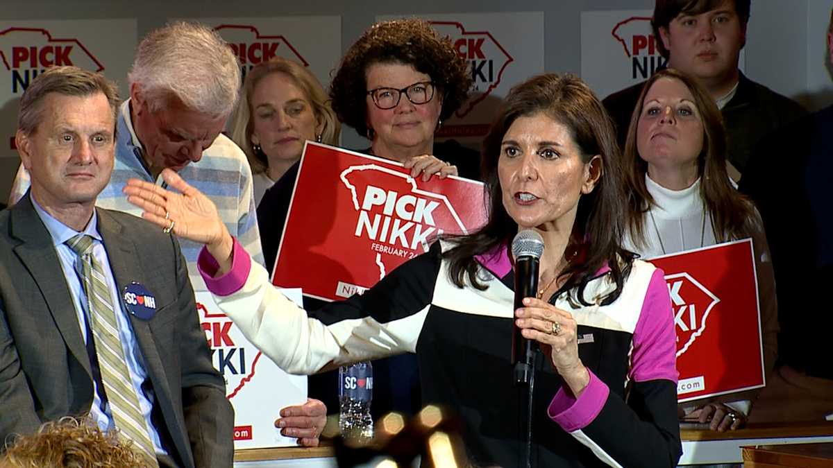 Nikki Haley hosts campaign meet and greet in Hilton Head Island