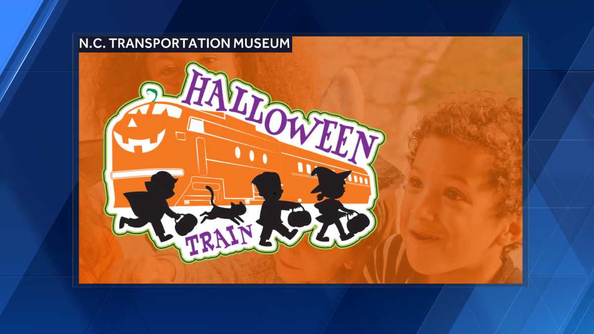 Take a stroll on the North Carolina Halloween train ride
