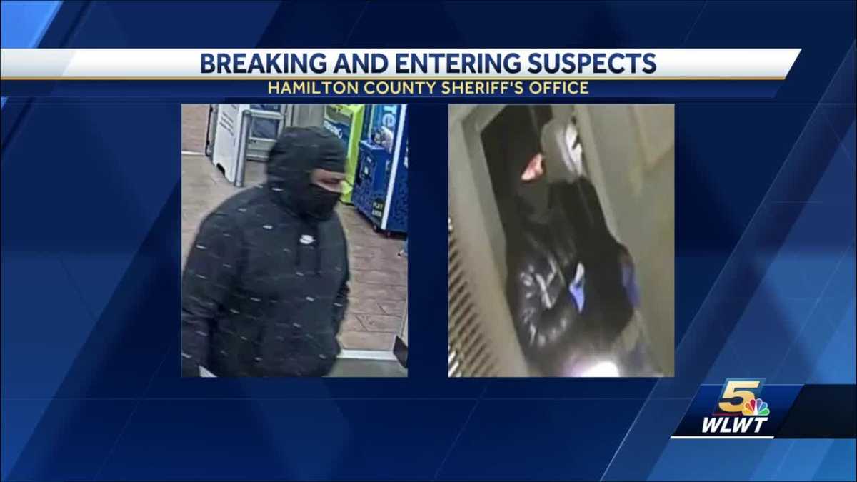 Sheriff working to identify breaking and entering suspects