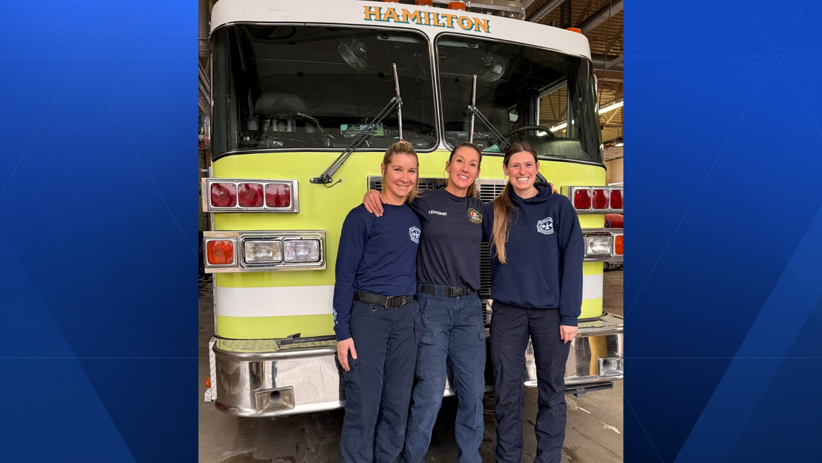 Hamilton fire station staffed by 3 women for first time ever