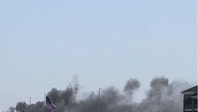 Bystanders credited with helping keep Hampton fire from spreading