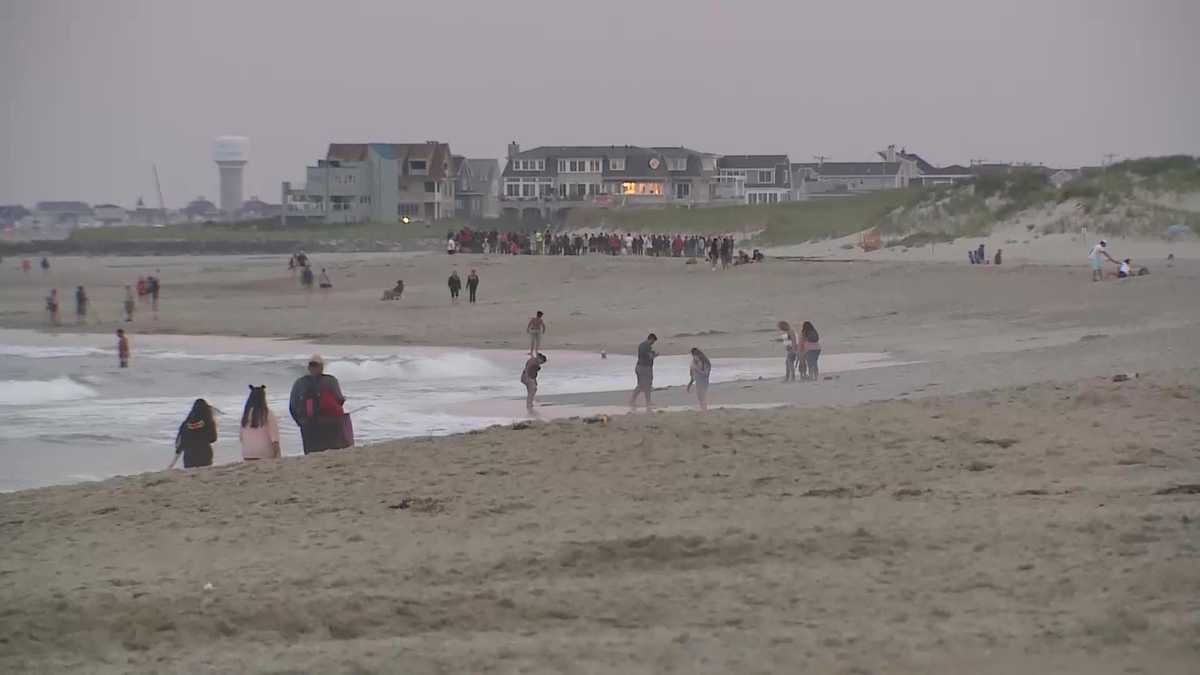 Five swimmers rescued from ocean at Hampton Beach Five swimmers rescued from ocean at Hampton Beach