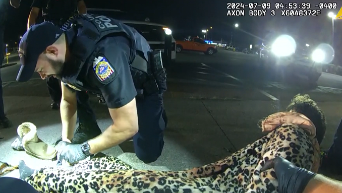 Police release body cam after man allegedly robbed Ohio pet store, put ...