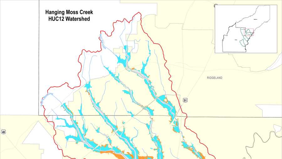 Hanging Moss Creek Watershed plan in beginning stages
