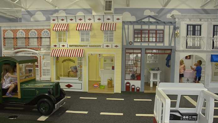 New play place on Cincinnati's west side is a mini town for kids to explore
