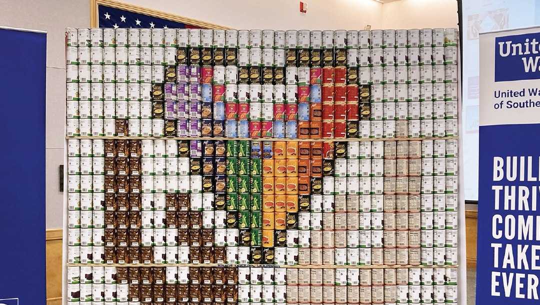 Maine companies compete in 'CANstruction' contest to help fight hunger
