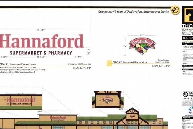 Hannaford's redevelopment to start Monday on Kmart plaza property
