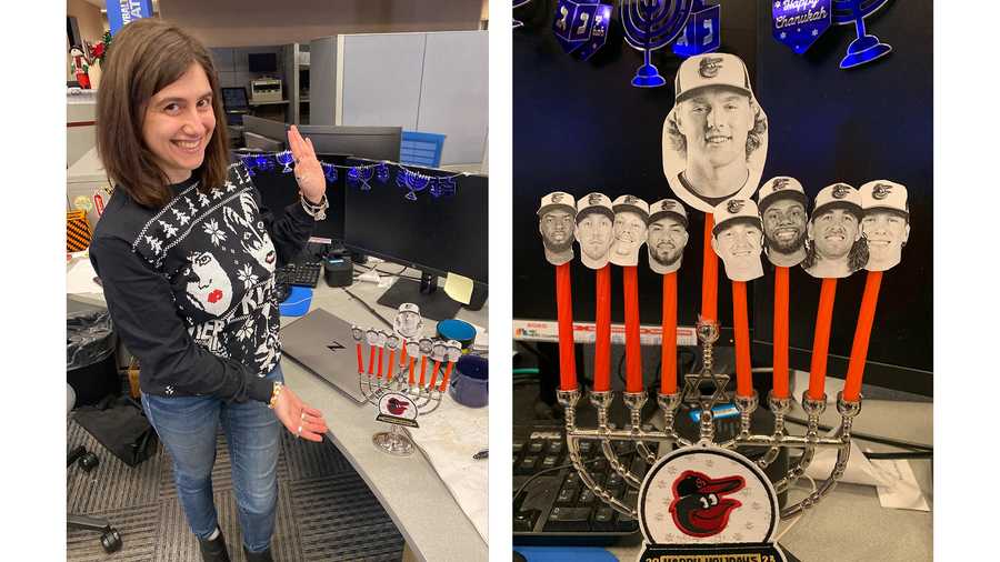 Which holiday-decorated desk is the best?