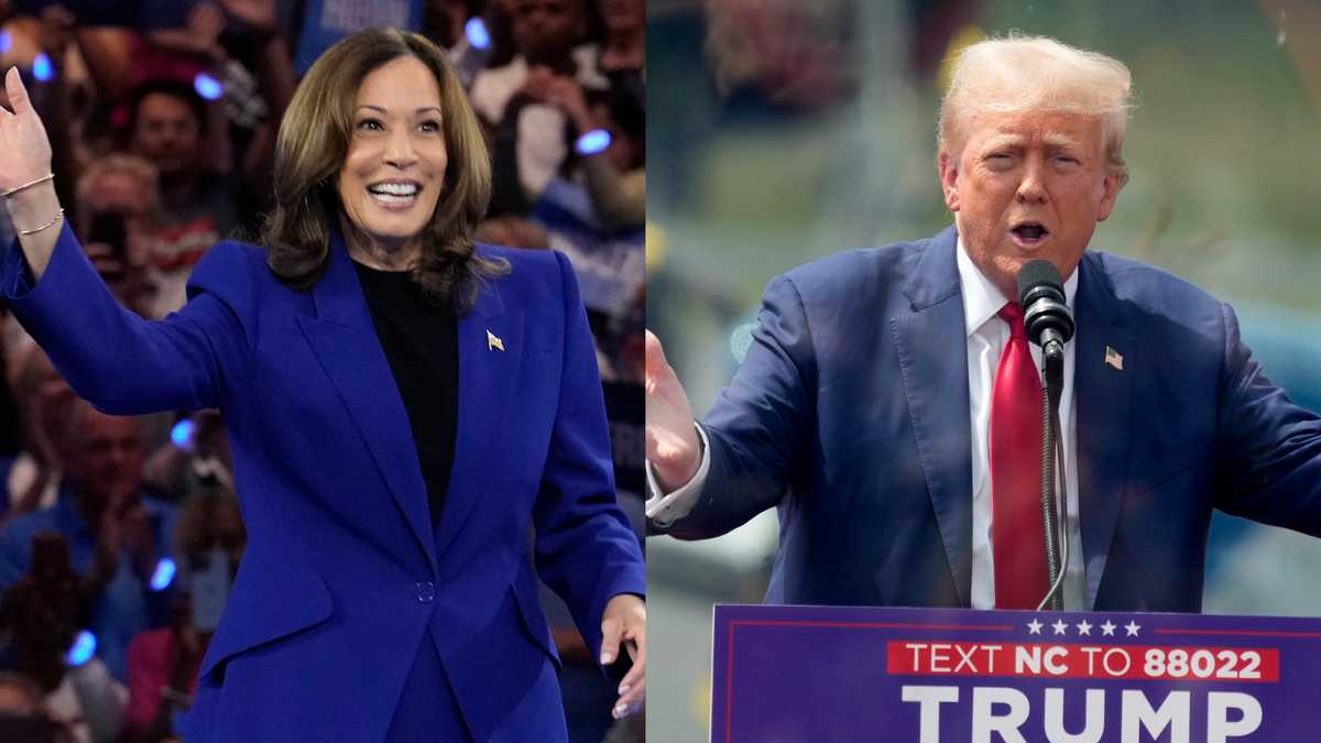UNH Poll finds Harris' lead over Trump is growing in Maine