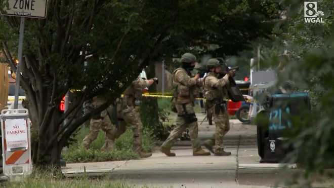 Police looking for gunman in Harrisburg, Pa., shooting