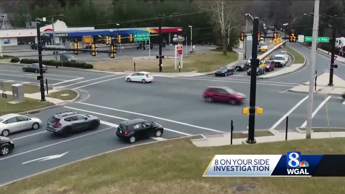 Which Lancaster County roads are most congested?