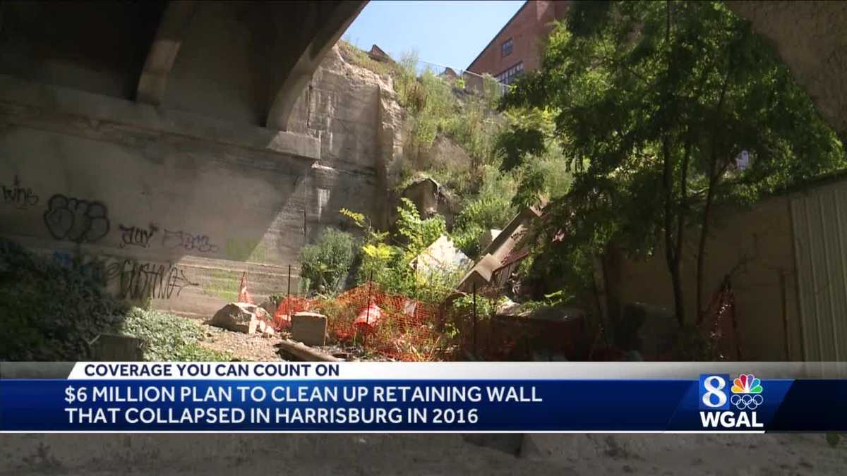 Harrisburg wall collapse cleanup could cost $6 million