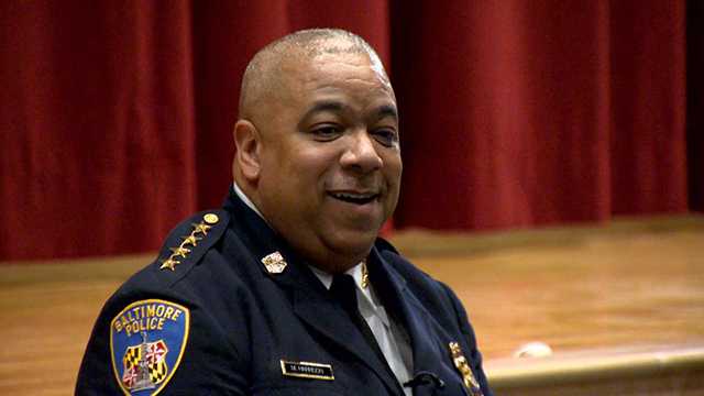 Acting Baltimore Police Commissioner Harrison meets community in first ...