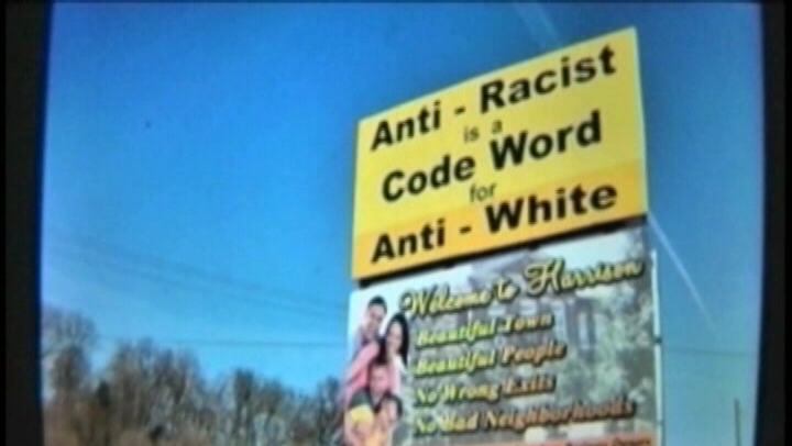 Racially charged billboard removed in Harrison