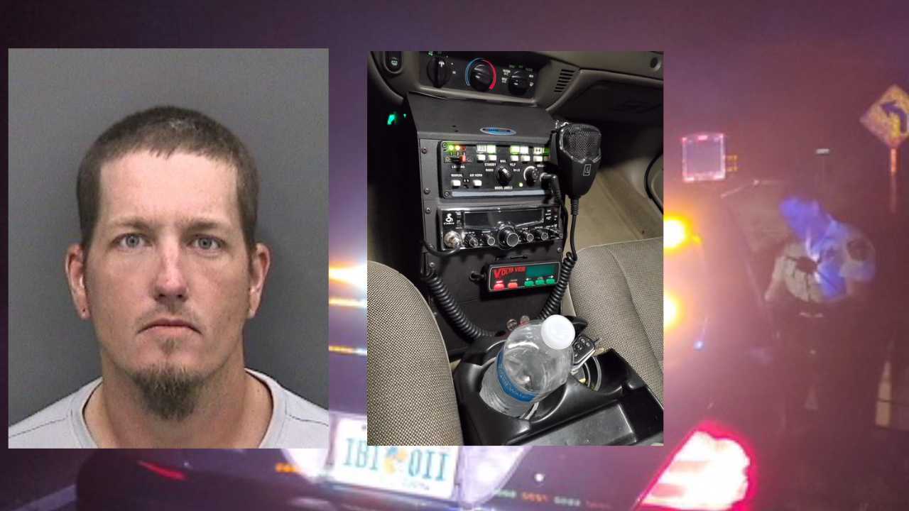 Fake cop pulls over real cop on I-4, gets arrested, authorities say