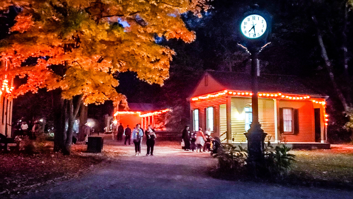 Take a spooky stroll through a Haunted Village in Sharonville this ...