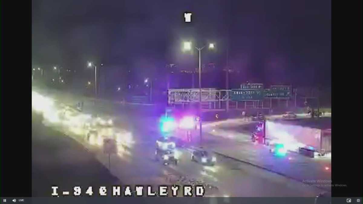 I-94 westbound reopens between Hawley and 68th after report of shooting