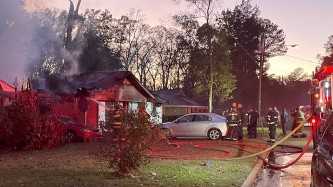 House fire breaks out on Hayes St. in Jackson