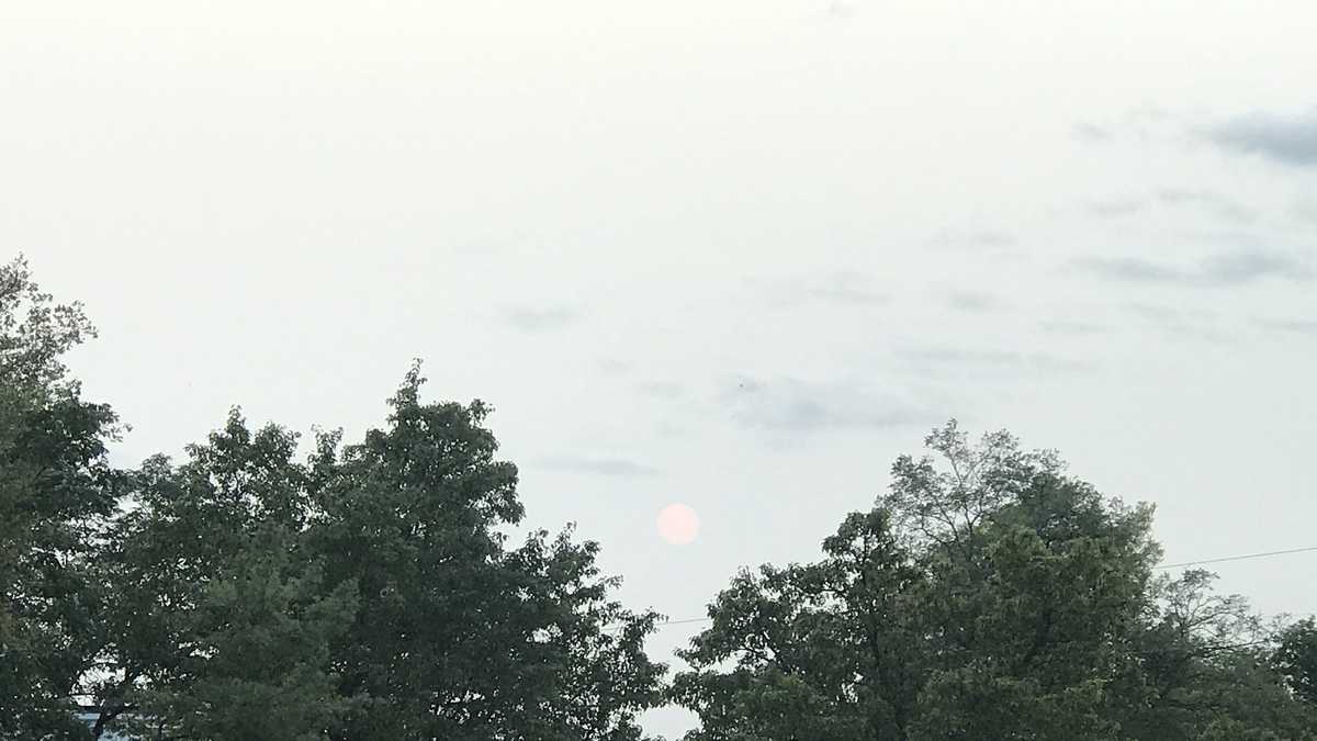 Seeing hazy skies over Cincinnati? It's smoke from the West Coast wildfires