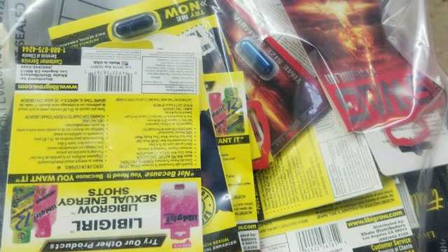 Fake Viagra, drugs, counterfeit items seized from store