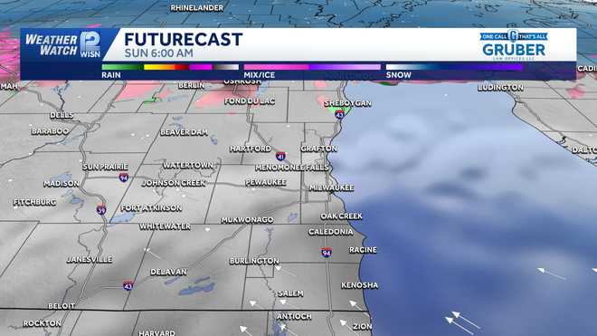 Weekend Wisconsin winter storm; hour-by-hour what to expect