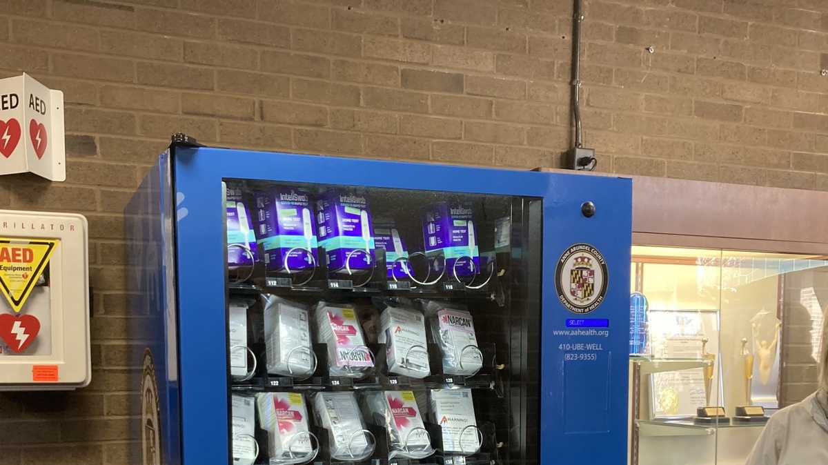 Narcan vending machines intended to save lives