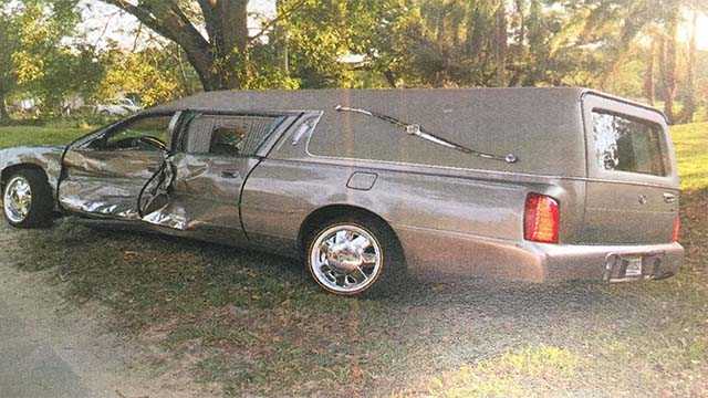 Police: Drunk driver collides with hearse in Fellsmere
