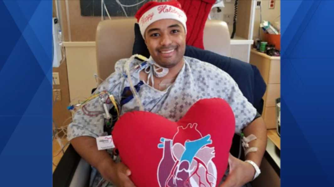 Iowa man receives heart transplant just before the holidays