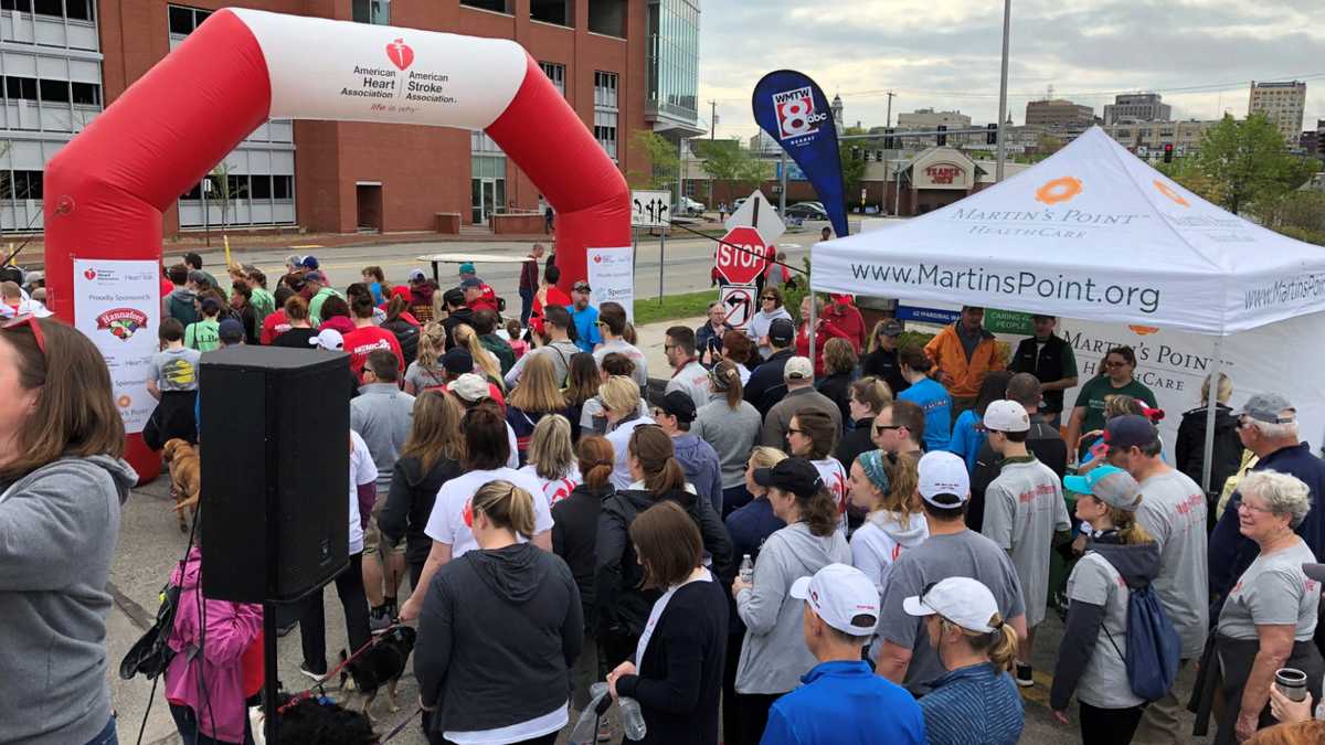 Heart disease, stroke survivors honored at Heart Walk