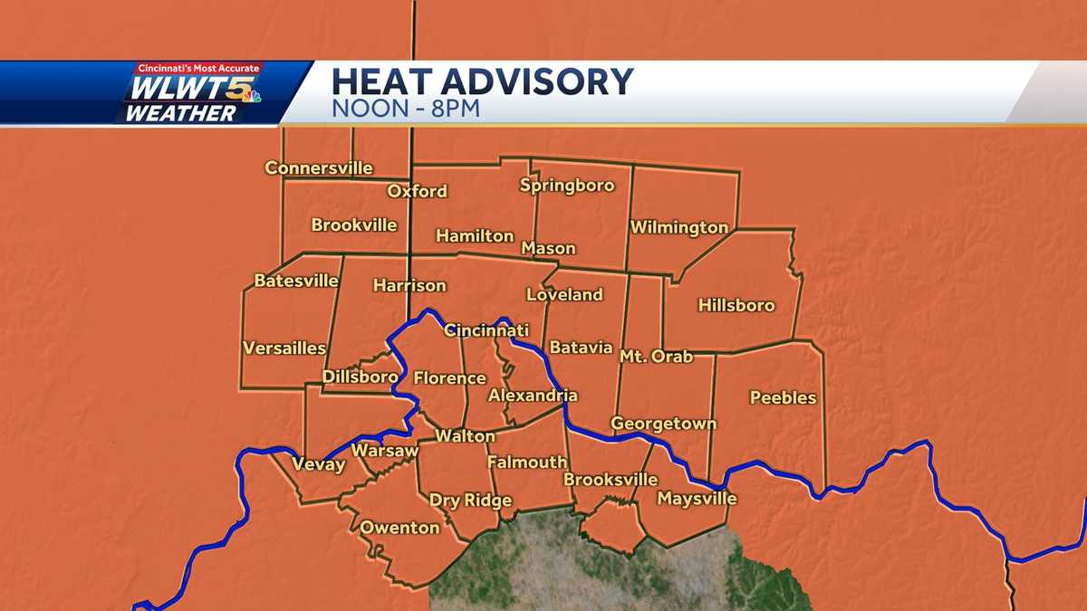 Heating up: It's going to feel like 100 degrees Thursday as daily rain ...