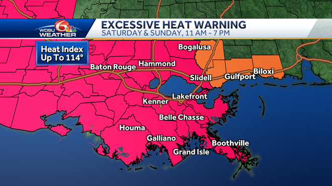 Extreme heat, storm risk