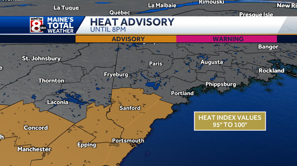 Heat Advisory in effect for York County