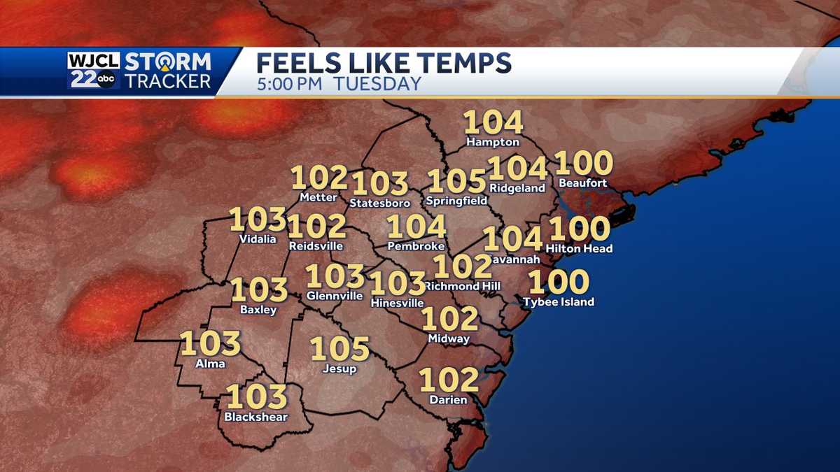 Savannah: Tracking heat, humidity, and storms
