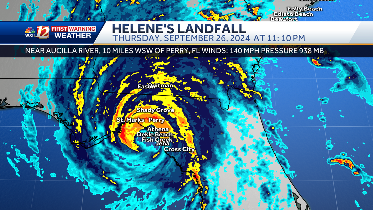 Hurricane Helene Story Map released