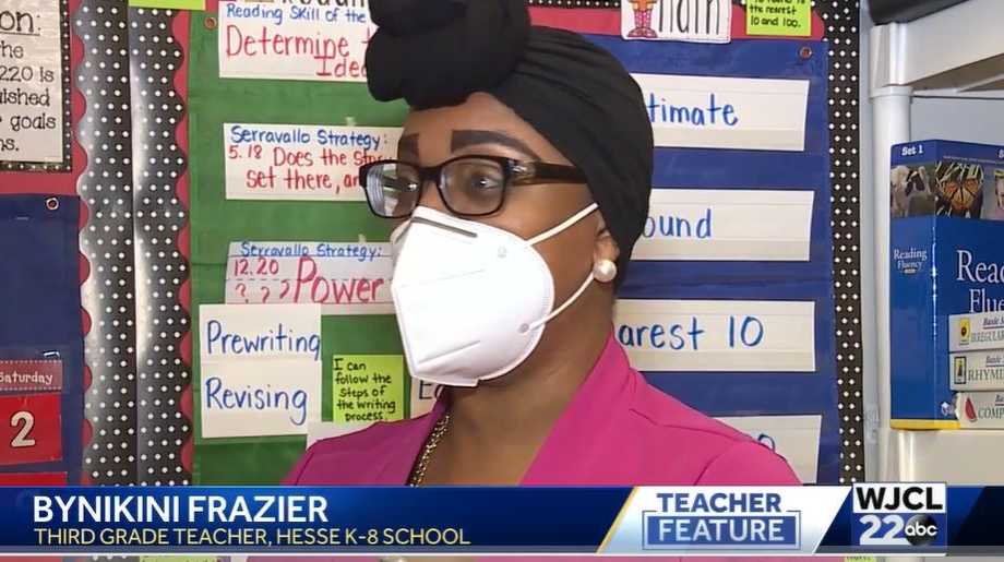 Teacher Feature: Bynikini Frazier making a difference at Hesse K-8