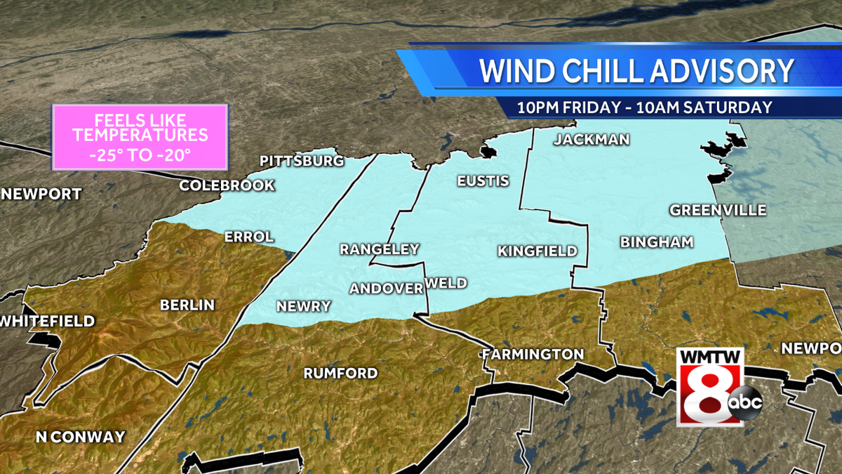 Arctic air moves in briefly this weekend