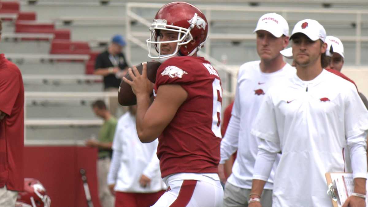 Coach Morris names Hogs' starting QB for 2019 season