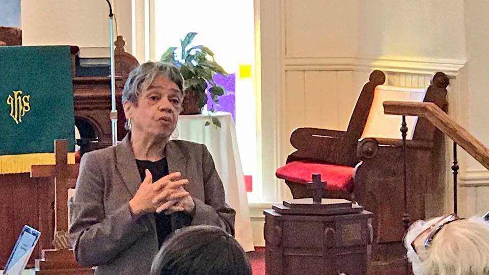 'Hidden Figure' featured in book that inspired movie visits Greenville