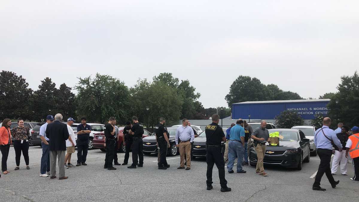 High Point police hold a flyer response on Tuesday.